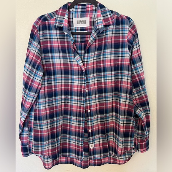 Grayson | Tops | Plaid Grayson Button Down Shirt | Poshmark